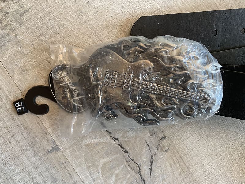 Fender Fender Da Vinci Belt 2001 Gunmetal and Black | Reverb