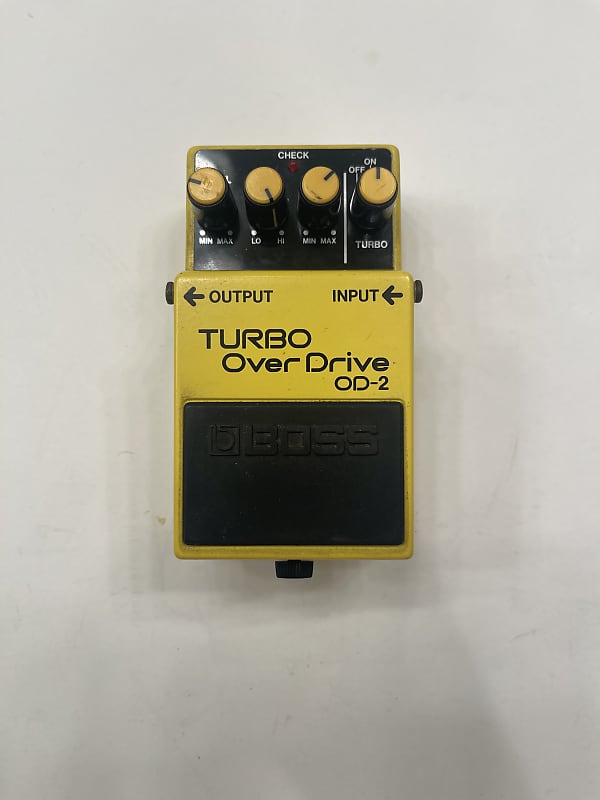 Boss Roland OD-2 Turbo Overdrive Vintage Guitar Effect Pedal | Reverb