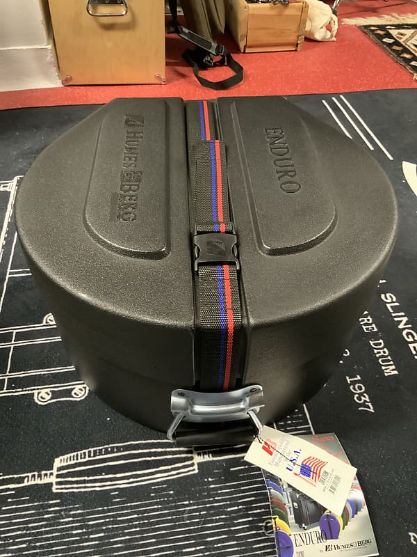 Humes & Berg Enduro Snare Drum Case 14 x 5.5 in. Black NIB! | Reverb