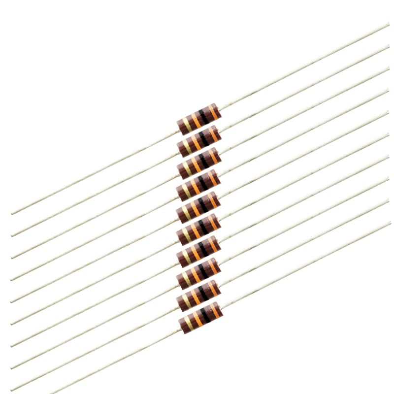 1/4 watt Carbon Composition Resistors, 30K ohm, Pkg. of 10 | Reverb