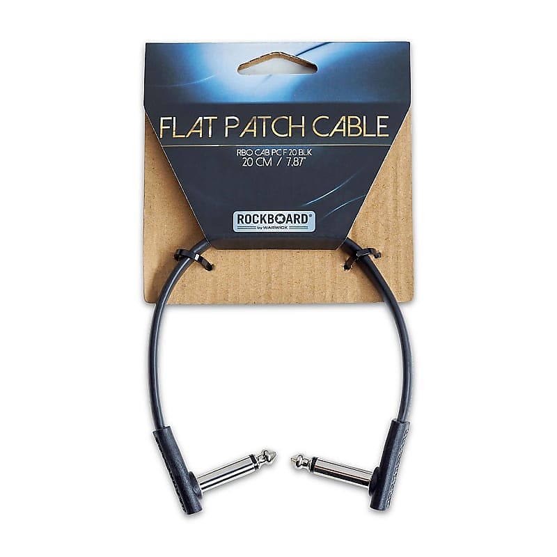 Rockboard 20cm Flat Patch Cable | Reverb