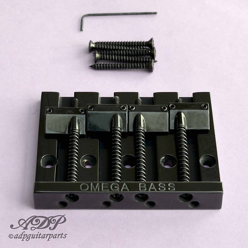 Omega Bass 4 strings Black Bridge | Reverb Australia