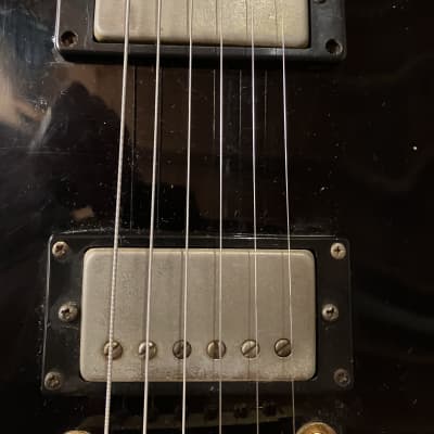 1989 Samick Les Paul Custom Script Open Book Headstock MIK | Reverb