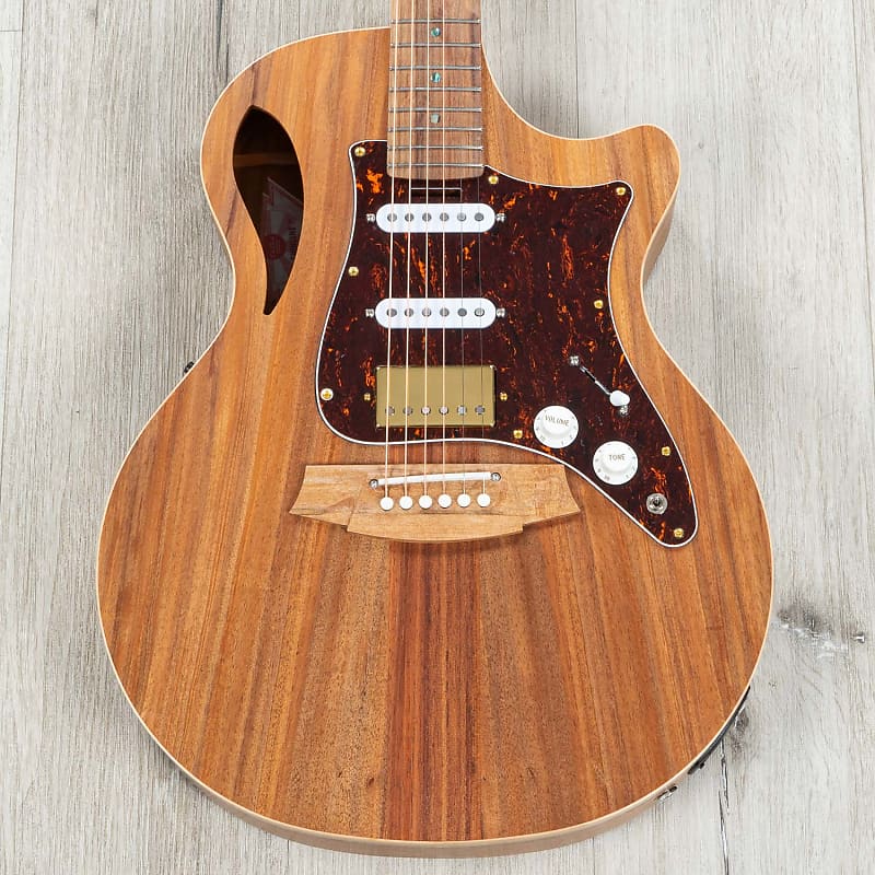 Cole Clark TL2EC-BLBL-HSS True Hybrid Thinline Grand | Reverb