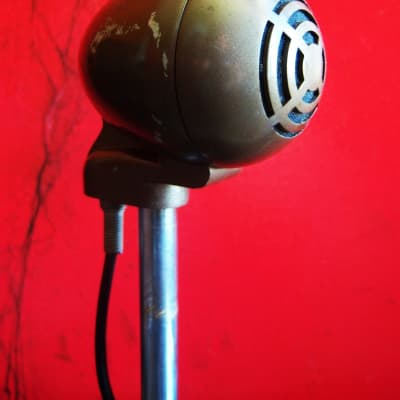 Vintage RARE 1940's Turner BX crystal "bullet" microphone | Reverb