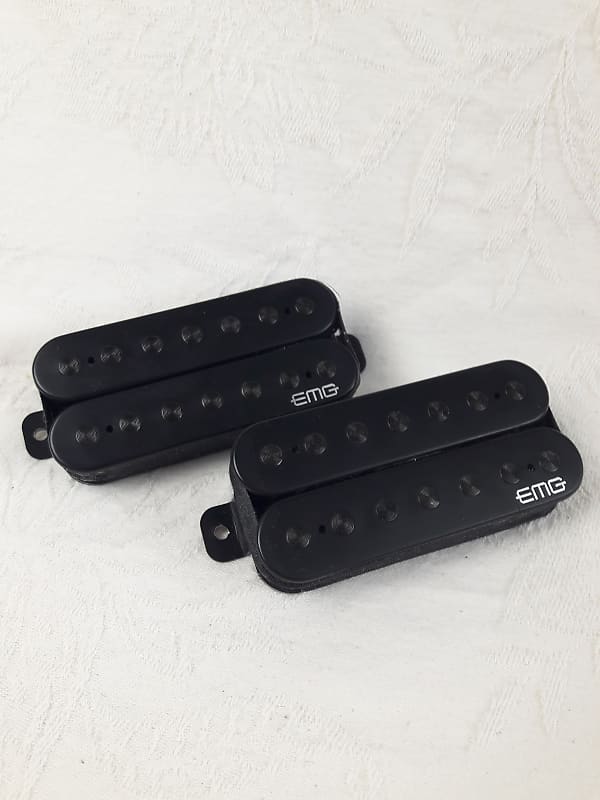 EMG Hot 70 7 String Active Electric Guitar Pickups Humbuckers | Reverb