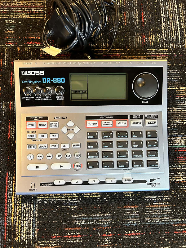 Used Boss DR-880 Dr. Rhythm drum machine | Reverb