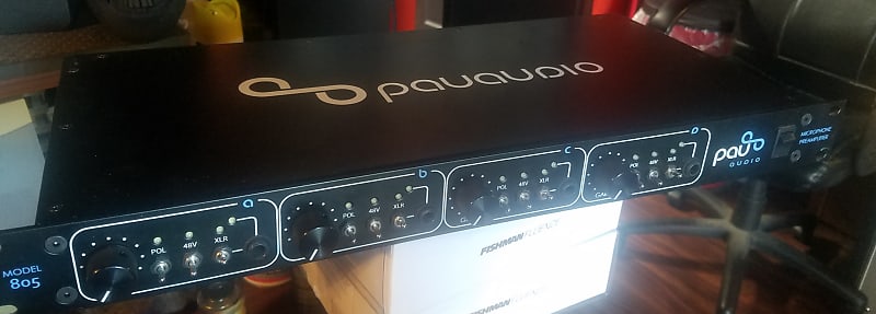 Pau Audio 805 4 Channel Mic Preamp - API 3124 | Reverb Pau Audio 805 4 Channel Mic Preamp - API 3124 | Reverb