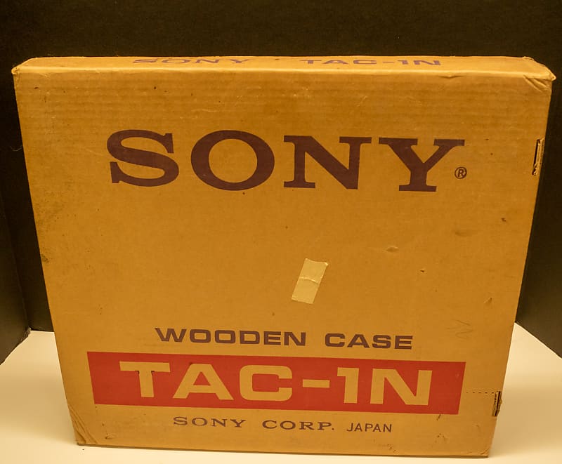 Sony TC-1N - Wooden Component Case | Reverb