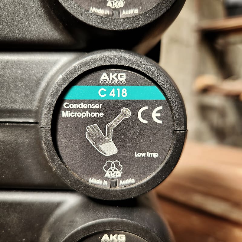 AKG C418 1990's - 5 AVAILABLE | Reverb