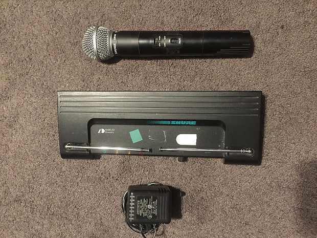 SHURE SM58 Wireless w/ On/Off Switch t4v Diversity receiver | Reverb