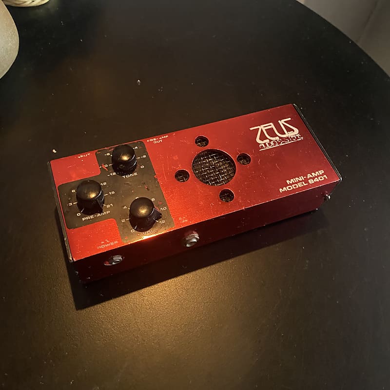 Zeus Mini-Amp Model 8401 early 80s | Reverb