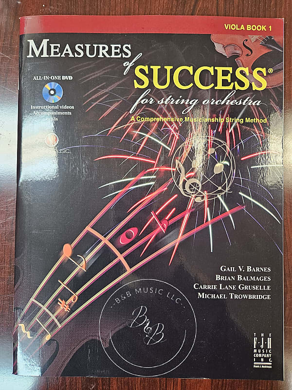 Measures of Success Viola Book 1 with All-In-One DVD | Reverb