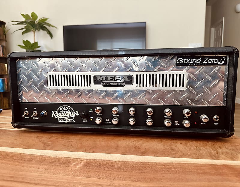 Ground Zero Modified Mesa Boogie Rev G Dual Rectifier 1990s | Reverb