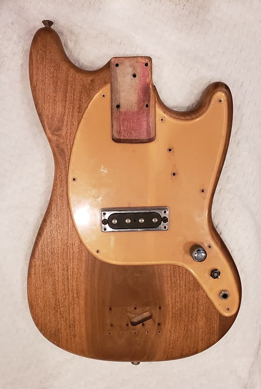 Fender Musicmaster Bass Body 1970s Dakota Red | Reverb