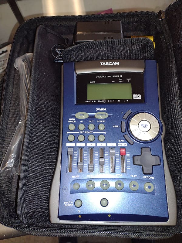 TASCAM Pocket studio 5 Blue | Reverb