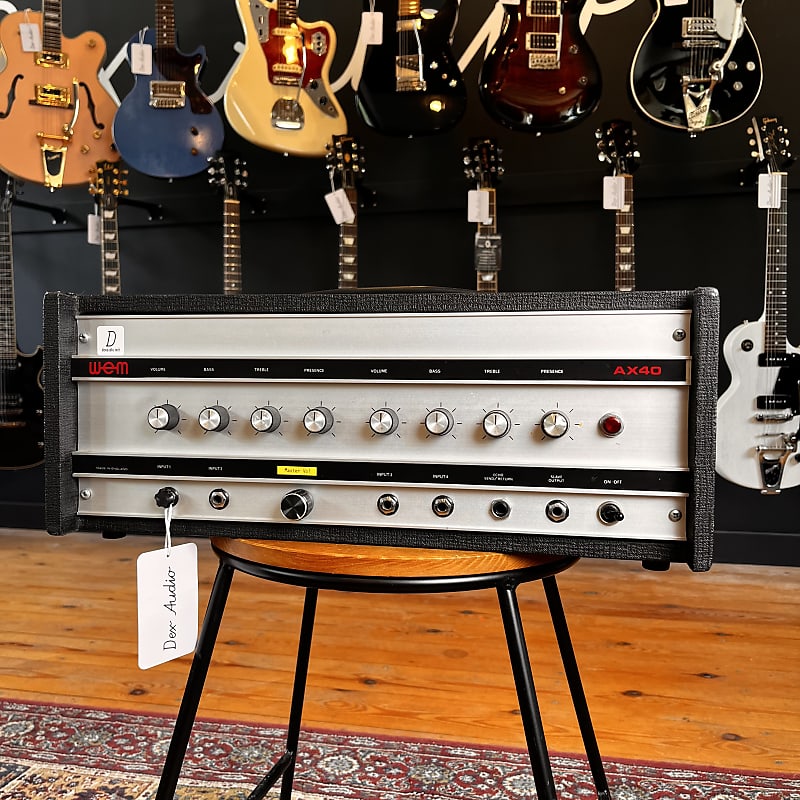 WEM AX40 Guitar Head - Dex Audio Modified | Reverb