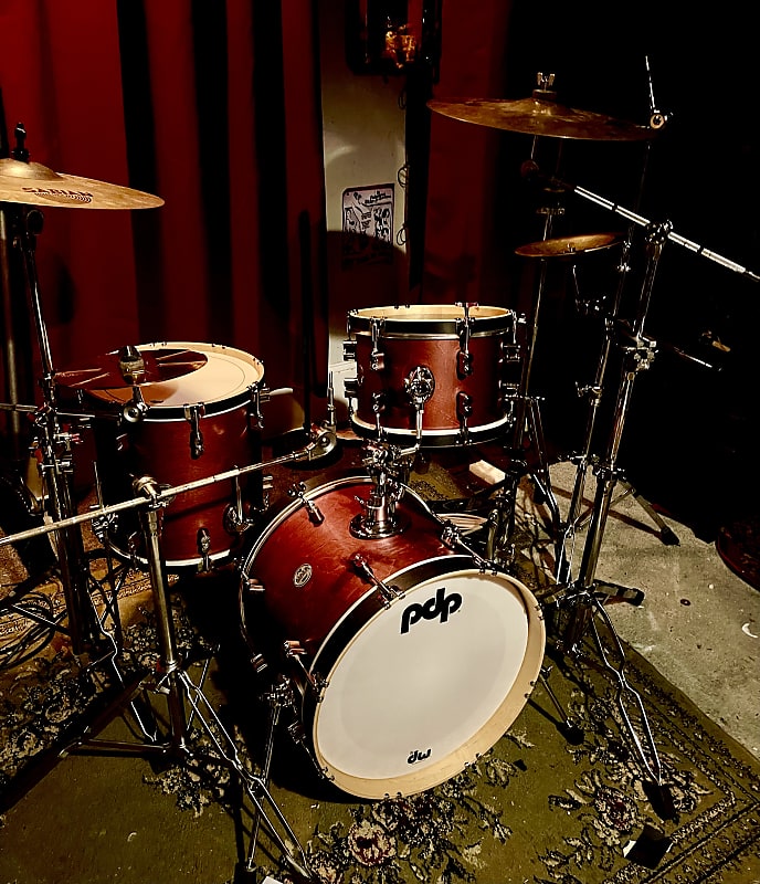 Pdp Concept Maple Bop kit 2022 Ox blood | Reverb
