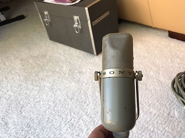 Sony C-37A Tube Condenser Microphone 1959 ? gray | Reverb