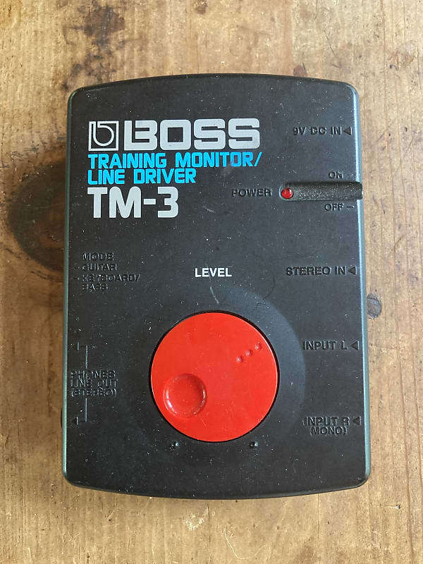 Boss TM-3 Headphone Practice Amp 1992 Black | Reverb UK