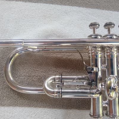 King Super 20 Symphony Dual Bore Silver Sonic Trumpet w/ Rare | Reverb
