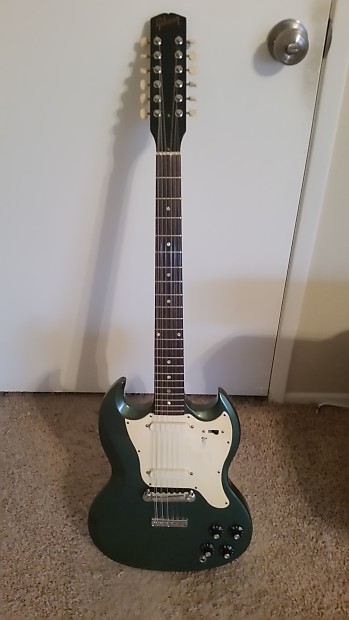 Gibson Melody Maker 12 string 1960s Pelham Blue | Reverb