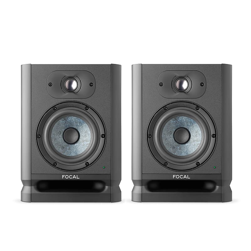Focal Alpha 50 Evo 2-Way 5" Active Studio Monitor Pair Bundle | Reverb