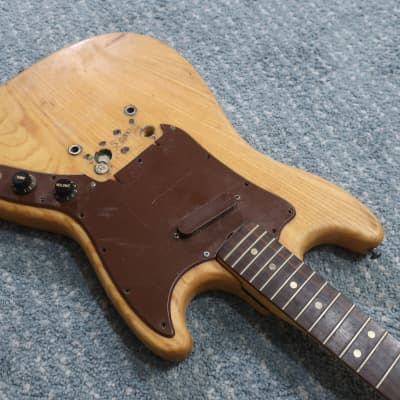 Vintage 1978 Fender Musicmaster Guitar Project Restoration | Reverb