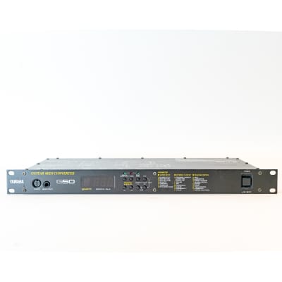 Yamaha G50 Guitar MIDI Converter Rackmount with Power Supply | Reverb