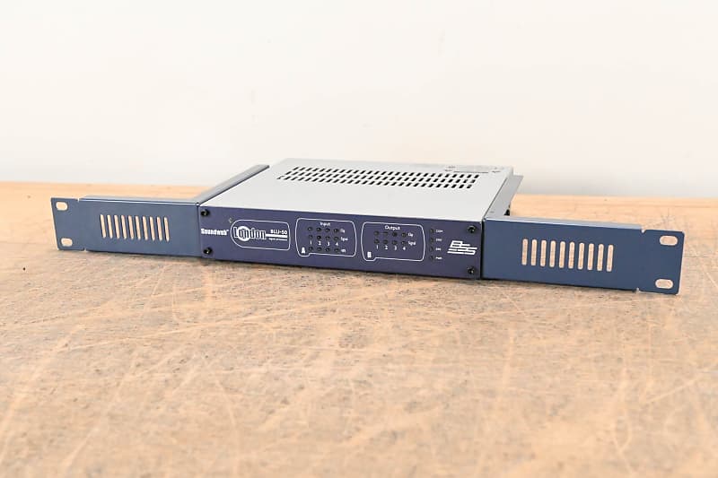 BSS BLU-50 4x4 Signal Processor with BLU Link (NO POWER | Reverb