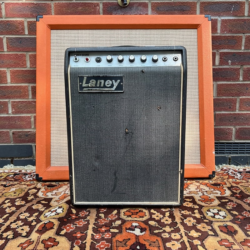 Vintage 1969 1970 Laney Sound Supergroup 1x12 LC16 Tremolo | Reverb