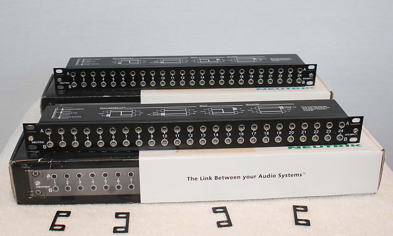 Neutrik NYS-SPP-L1 48-Point TRS Patchbay | Reverb