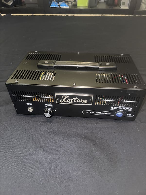 Kustom The Defender 5H All Tube Guitar Amplifier Head | Reverb