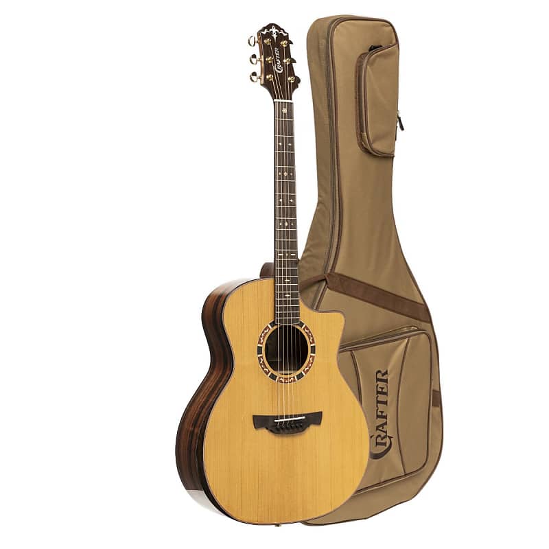 Crafter VL 22 Grand Auditorium Acoustic-Electric Cutaway | Reverb