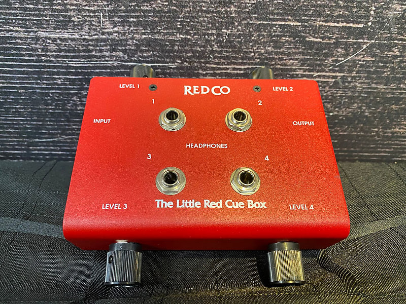 Redco Little Red Cue Box Headphone Amplifier (Atlanta, GA) | Reverb