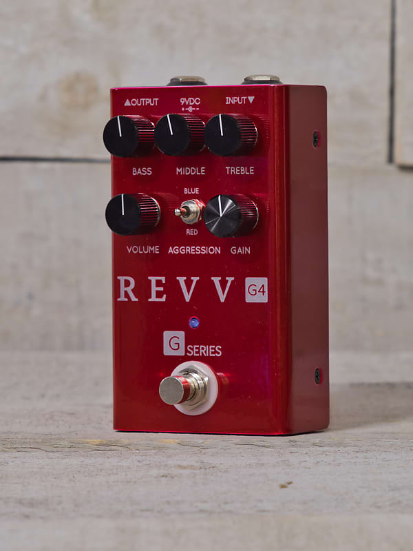 REVV G4 Pedal - Preamp, Overdrive, Distortion - In Stock | Reverb