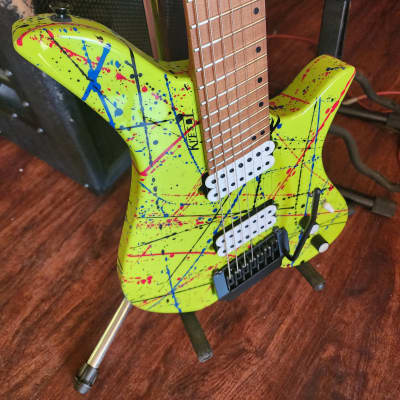 Kiesel Thanos 2023 - Acid green splatter | Reverb