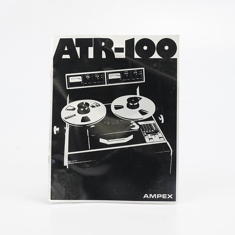 Ampex ATR-100 Tape Machine Performance Info & Specifications | Reverb