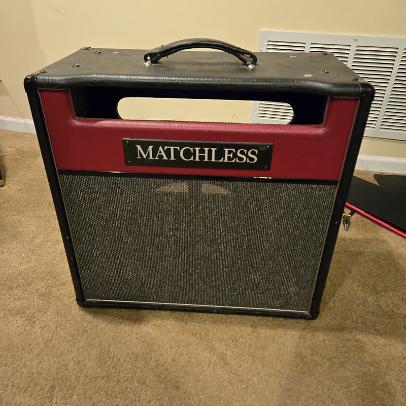 Matchless 1X12 combo cab 2000s? - Black/Red | Reverb