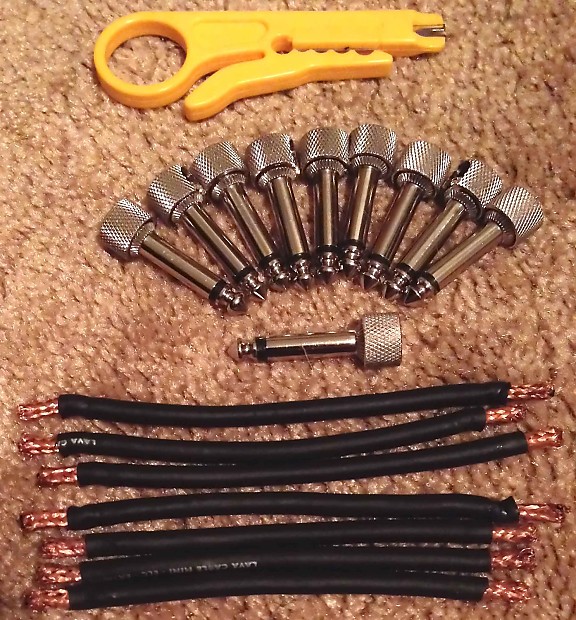 Lava Mini ELC Cable Kit With 10 Solderless Plugs & 7 Pre-Cut | Reverb