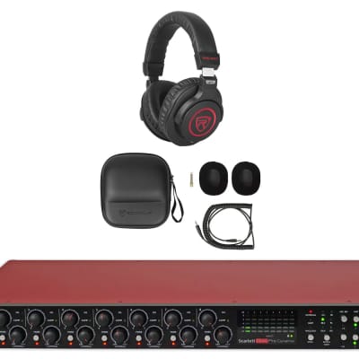 Focusrite Scarlett OctoPre Dynamic 8-Channel Microphone Mic | Reverb