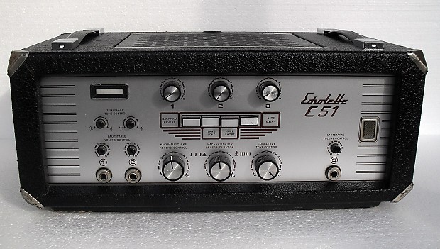 Vintage Very RARE KLEMT Echolette E51 Valve Tape | Reverb