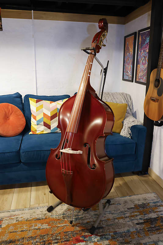 Engelhardt 3/4 size Upright Bass - Wood | Reverb