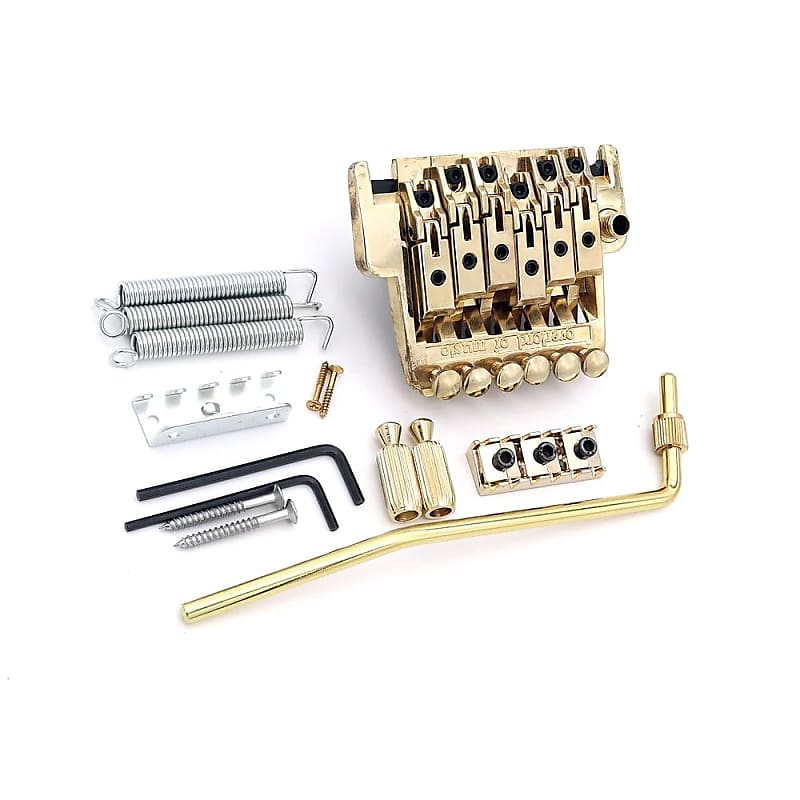 Gold Guitar Double Locking Bridge Tremolo System | Reverb UK