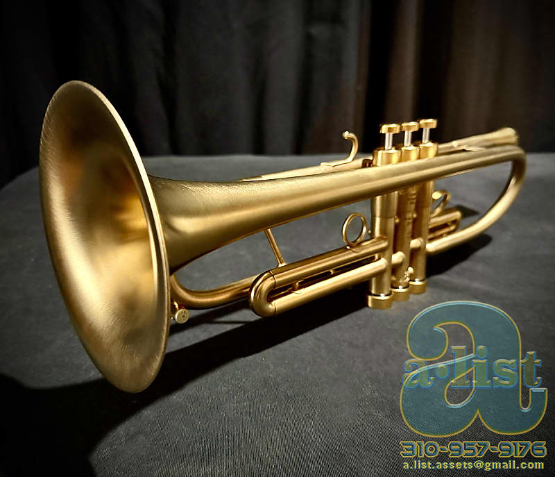 MONETTE 30th ANNIV RAJA P3 Bb TRUMPET—24K GOLD | Reverb Australia