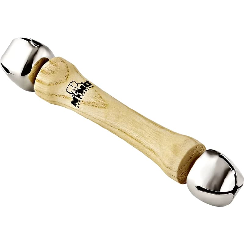 Nino Percussion Bell Stick with Two Steel Jingles - Great for | Reverb