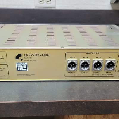 Quantec QRS Room Simulator 1980s - Black / Gold | Reverb