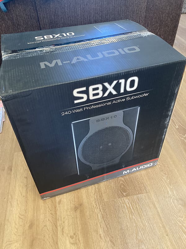 M-Audio SBX10 Subwoofer - Black | Reverb