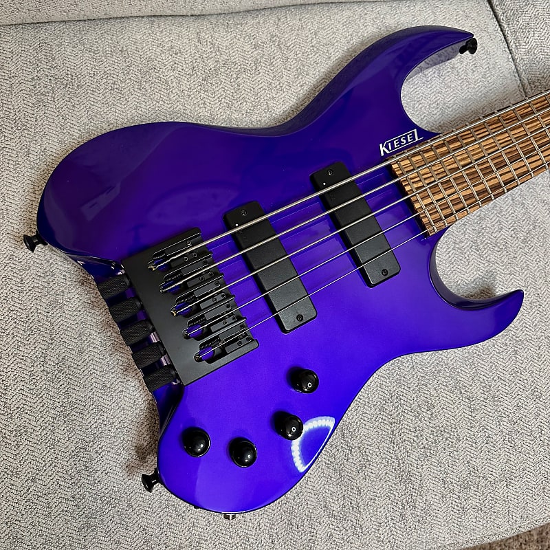 Kiesel Vader Bass Short Scale 5 String 2020 Purple | Reverb