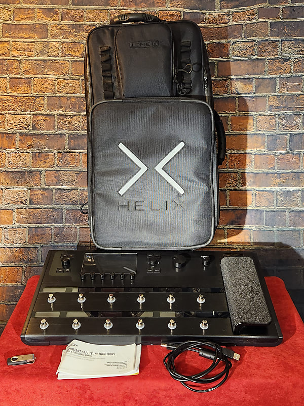 Line 6 Helix Multi-Effect and Amp Modeler With Backpack, | Reverb